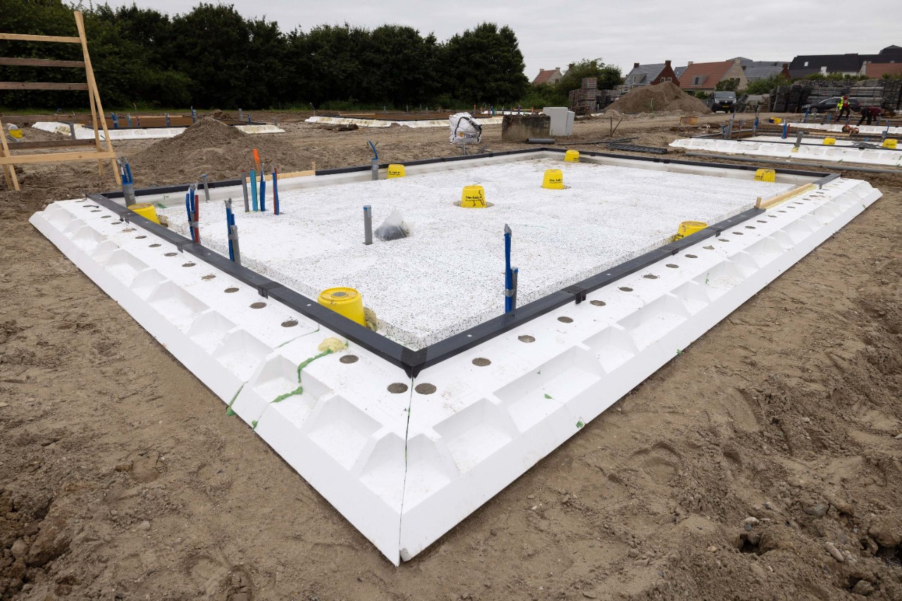 Funderingsbekisting met vorstrand | Hectar