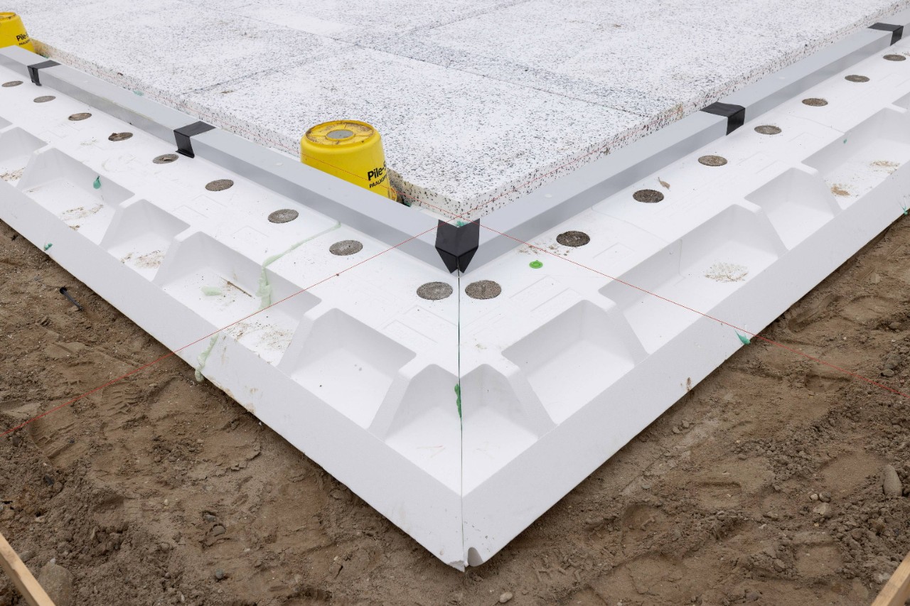 Funderingsbekisting met vorstrand | Hectar