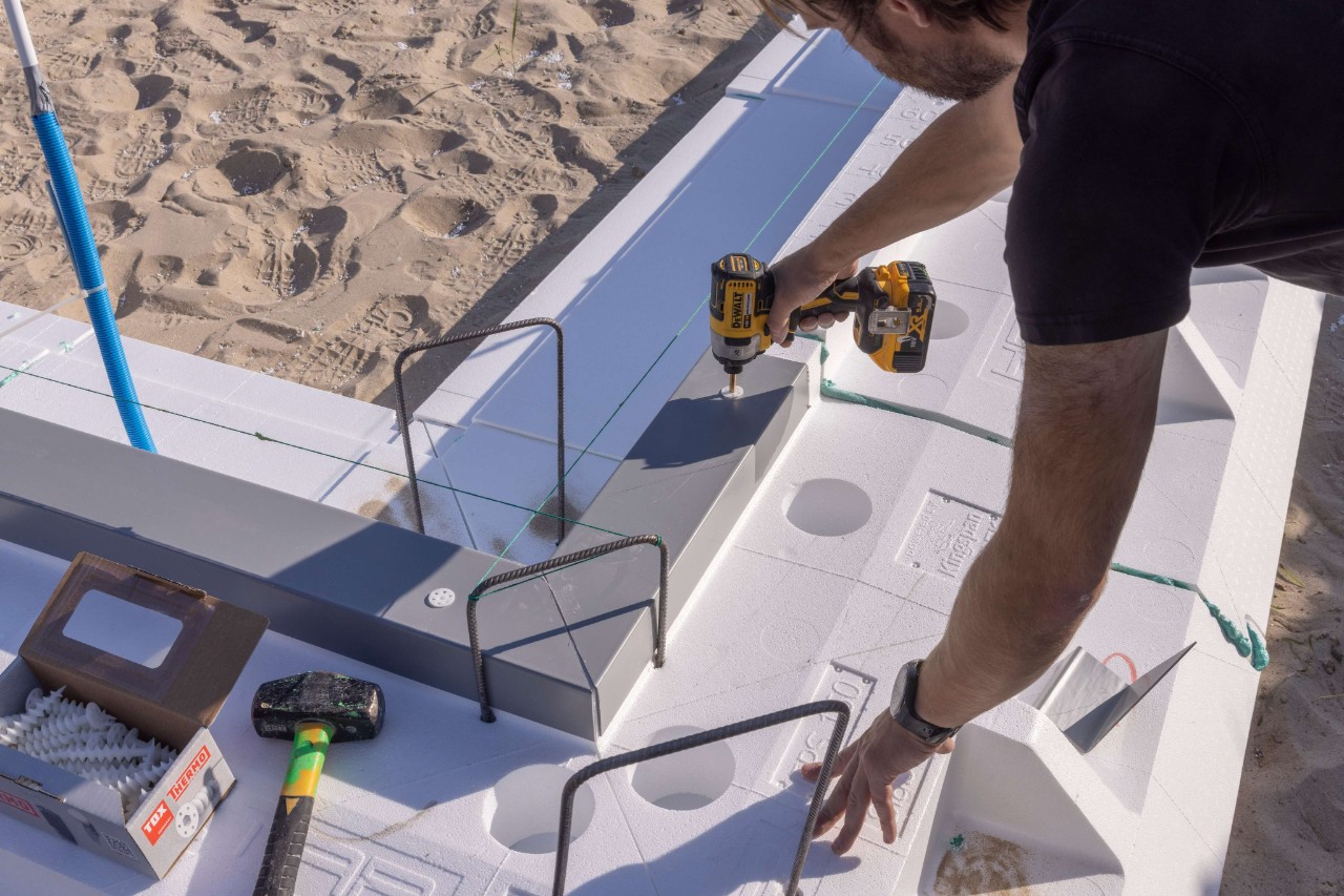 Funderingsbekisting met vorstrand | Hectar